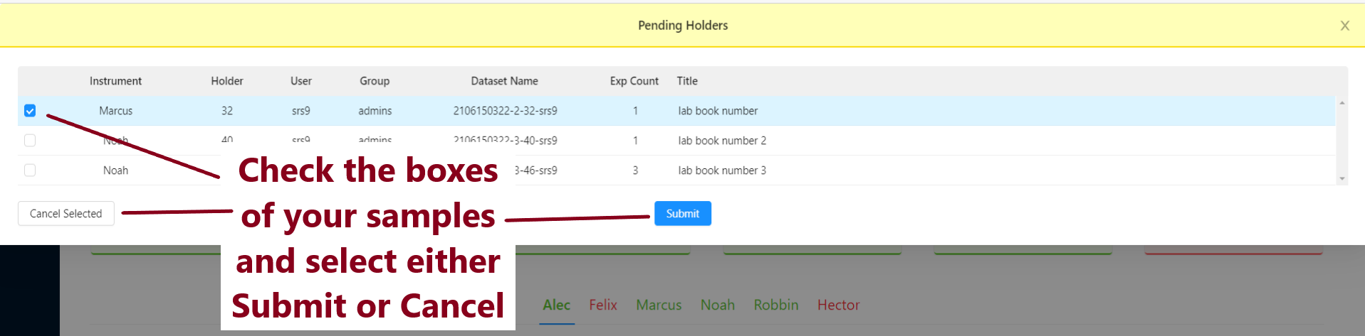 submit – Liquid-State NMR Service